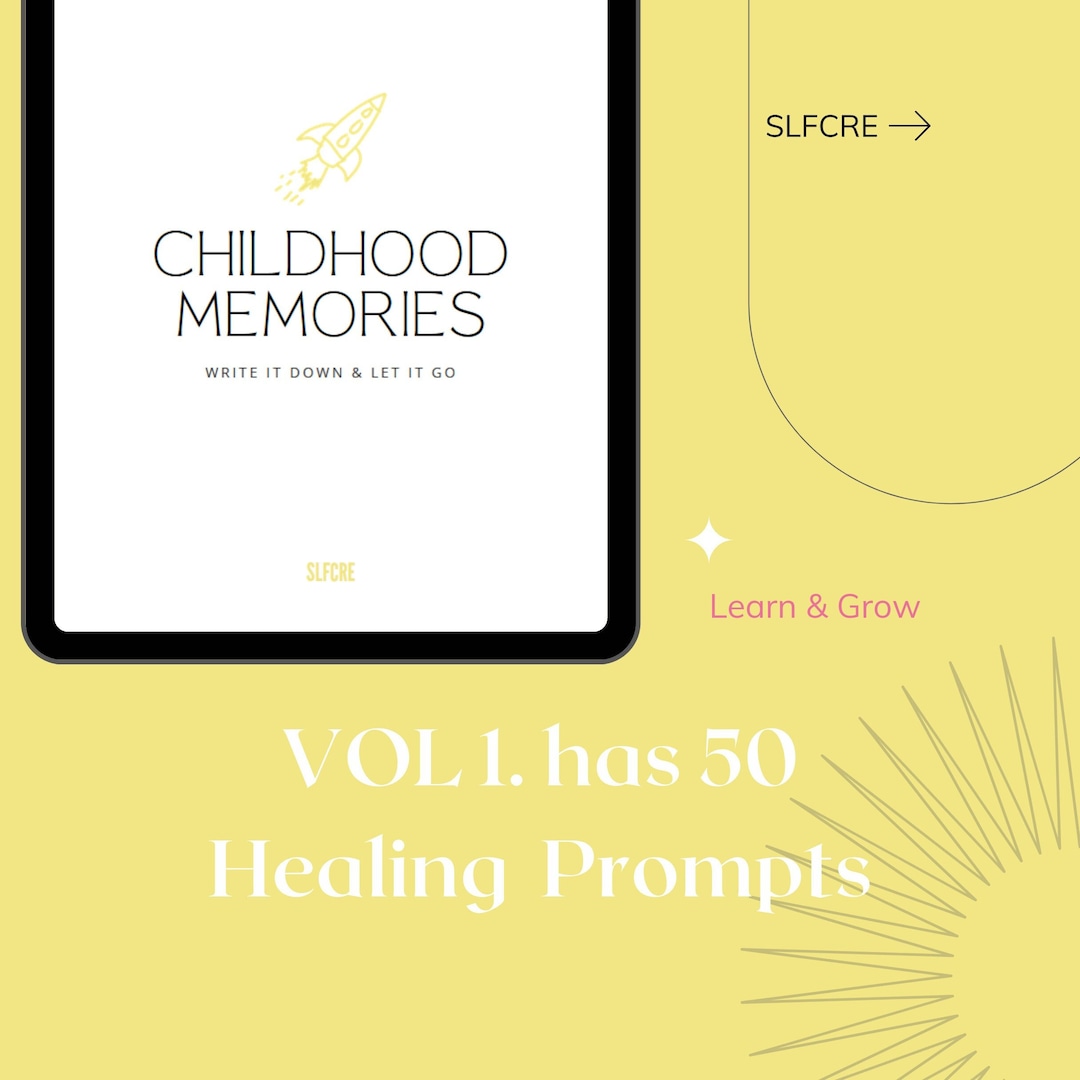 50 Prompt Childhood Memories Journal | Digital Journal for Goodnotes ...