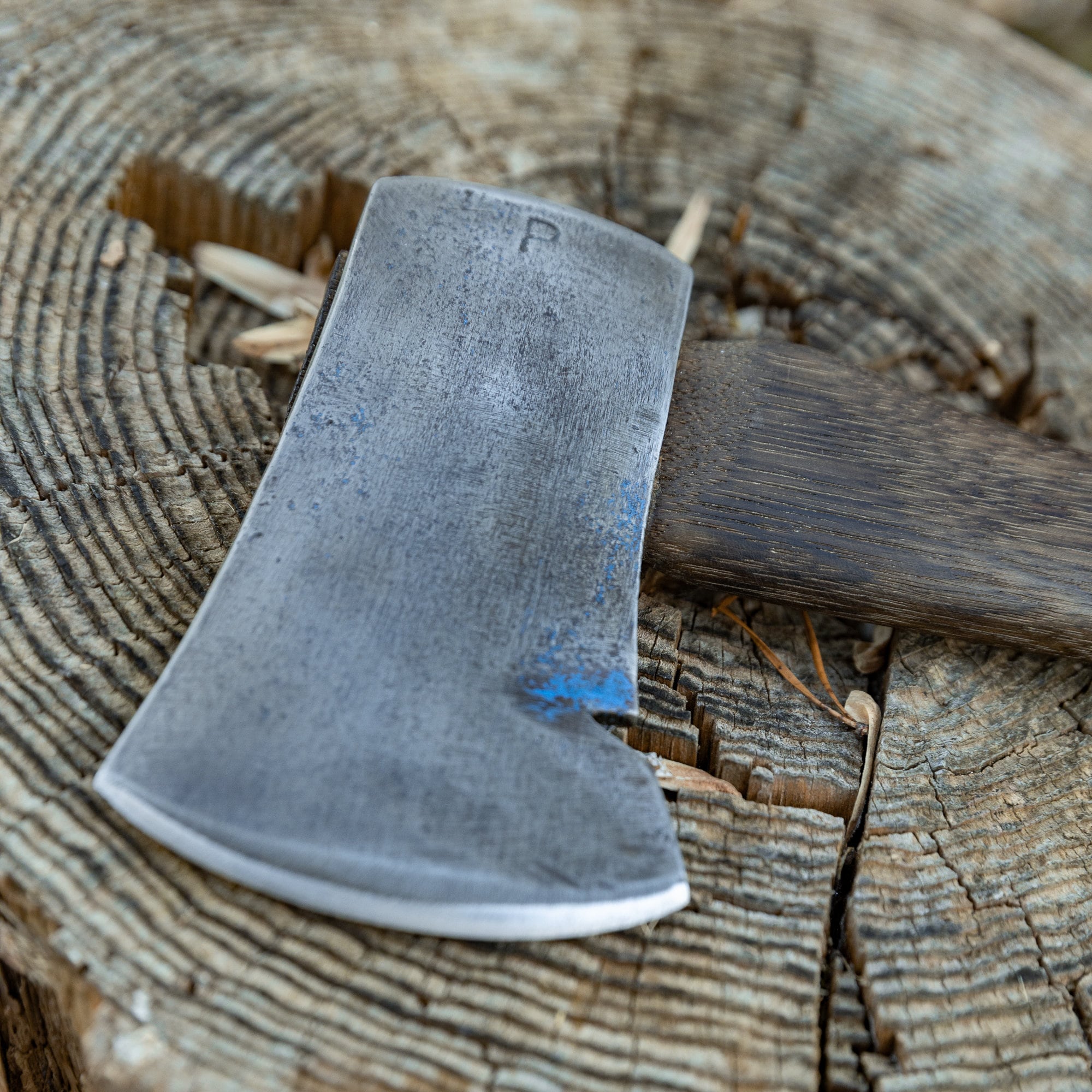 Vintage Restored P Marking Nail Pull Hatchet on Charred NOS Handle - Etsy