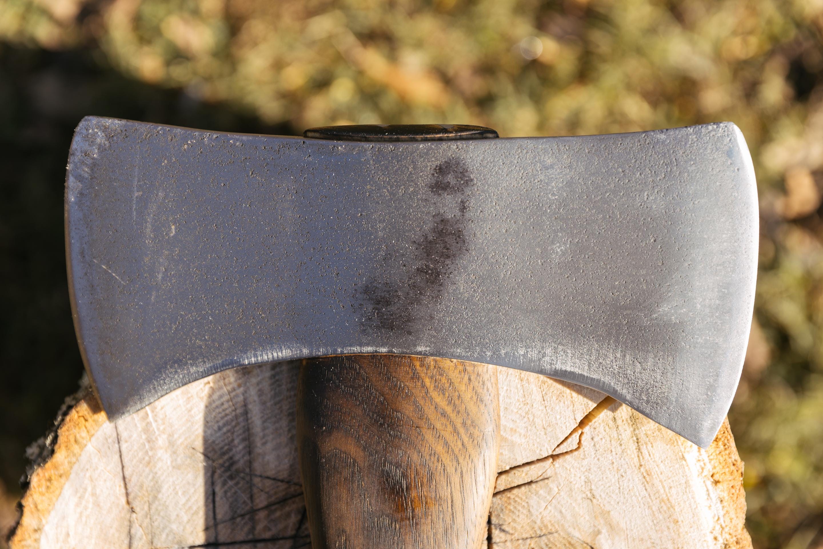 Restored Vintage Plumb Double Bit on Charred NOS Handle - Etsy