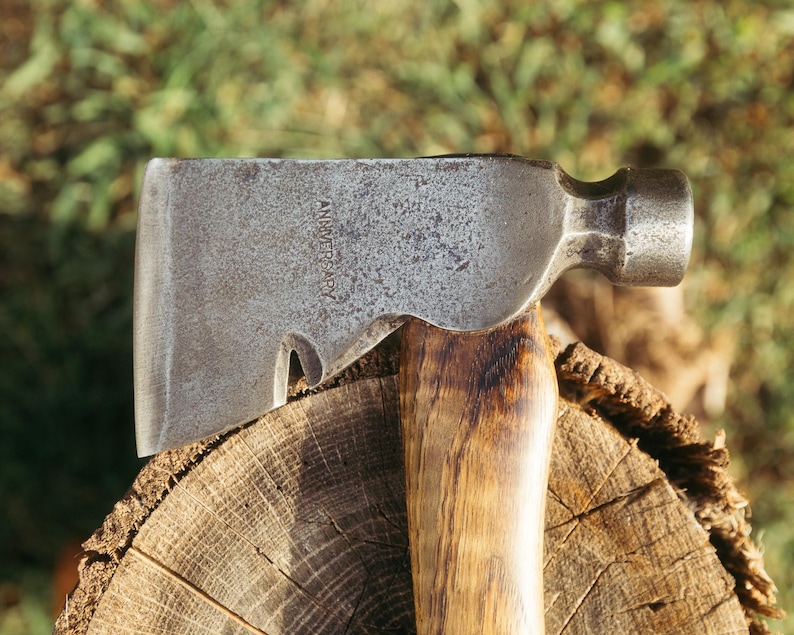 Vintage Anniversary Half Hatchet Restored With American Made Charred ...
