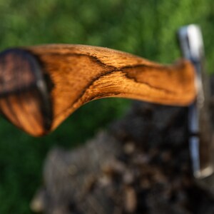 Vintage Restored Eclipse Half Hammer Hatchet With Nail Pull on Charred ...