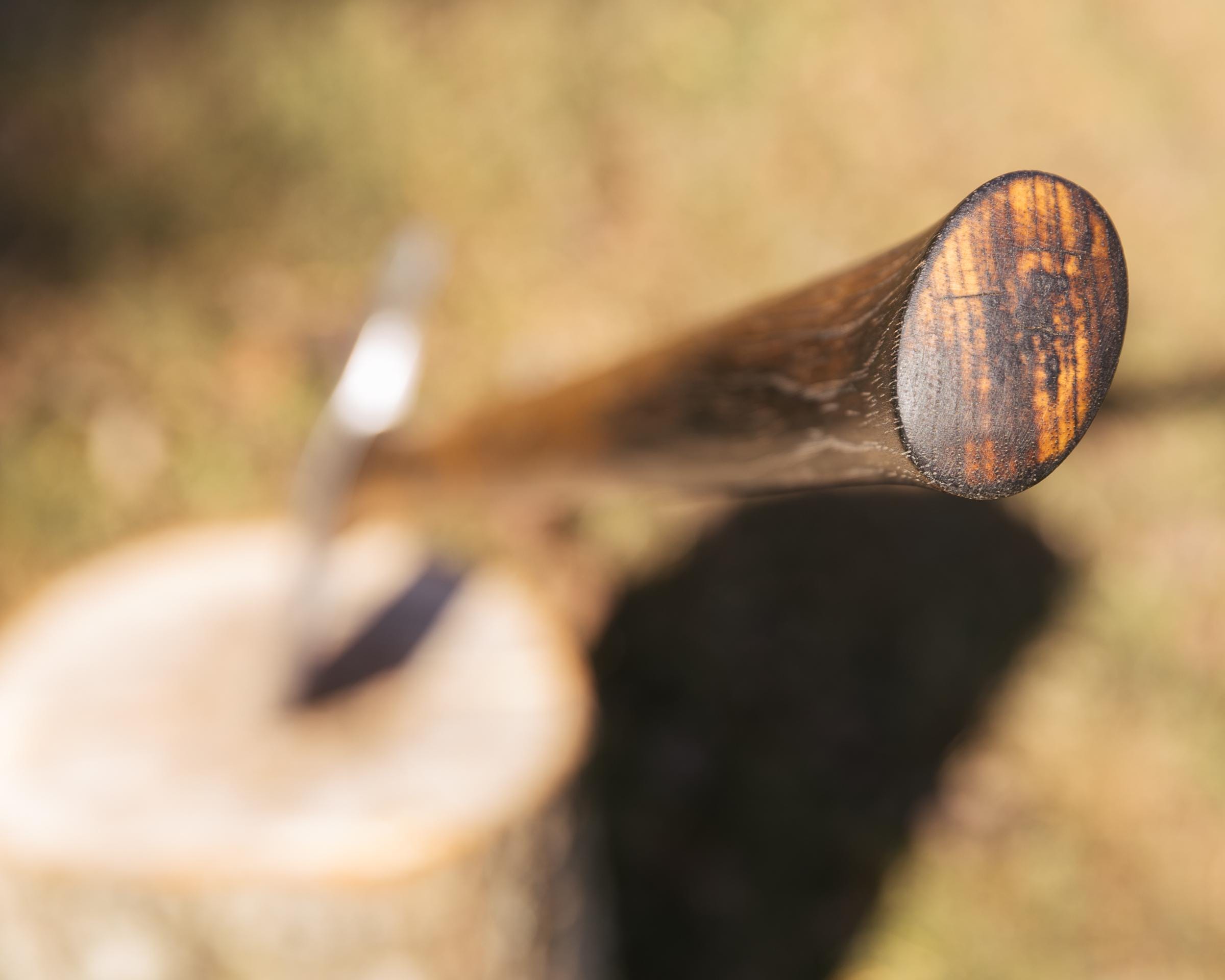 Restored Vintage Plumb Double Bit on Charred NOS Handle - Etsy