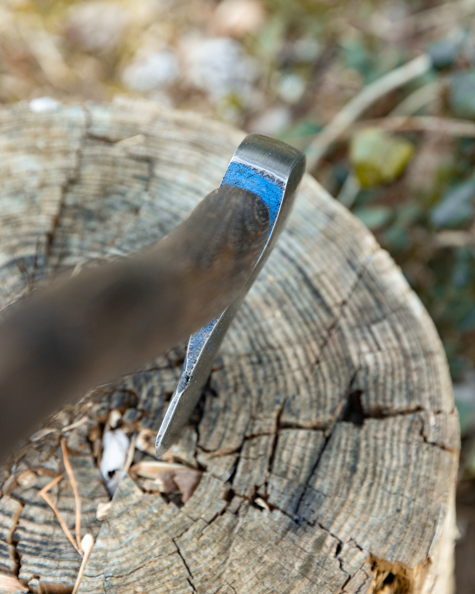 Vintage Restored P Marking Nail Pull Hatchet on Charred NOS Handle - Etsy