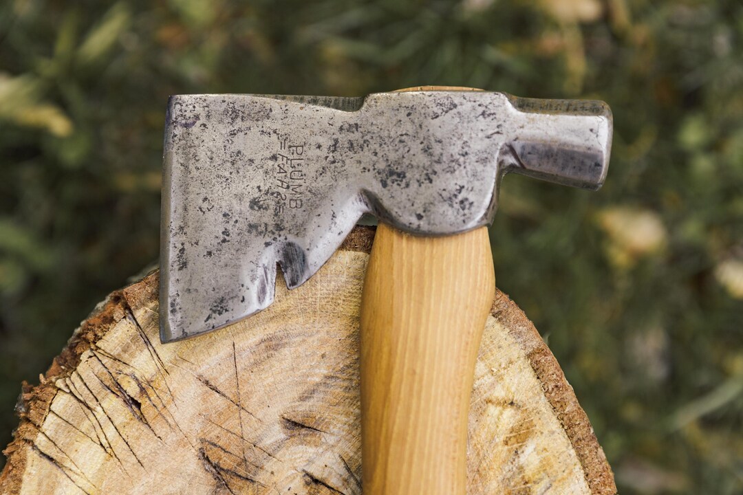 Restored Vintage Plumb Half Hatchet on American-made NOS Handle - Etsy