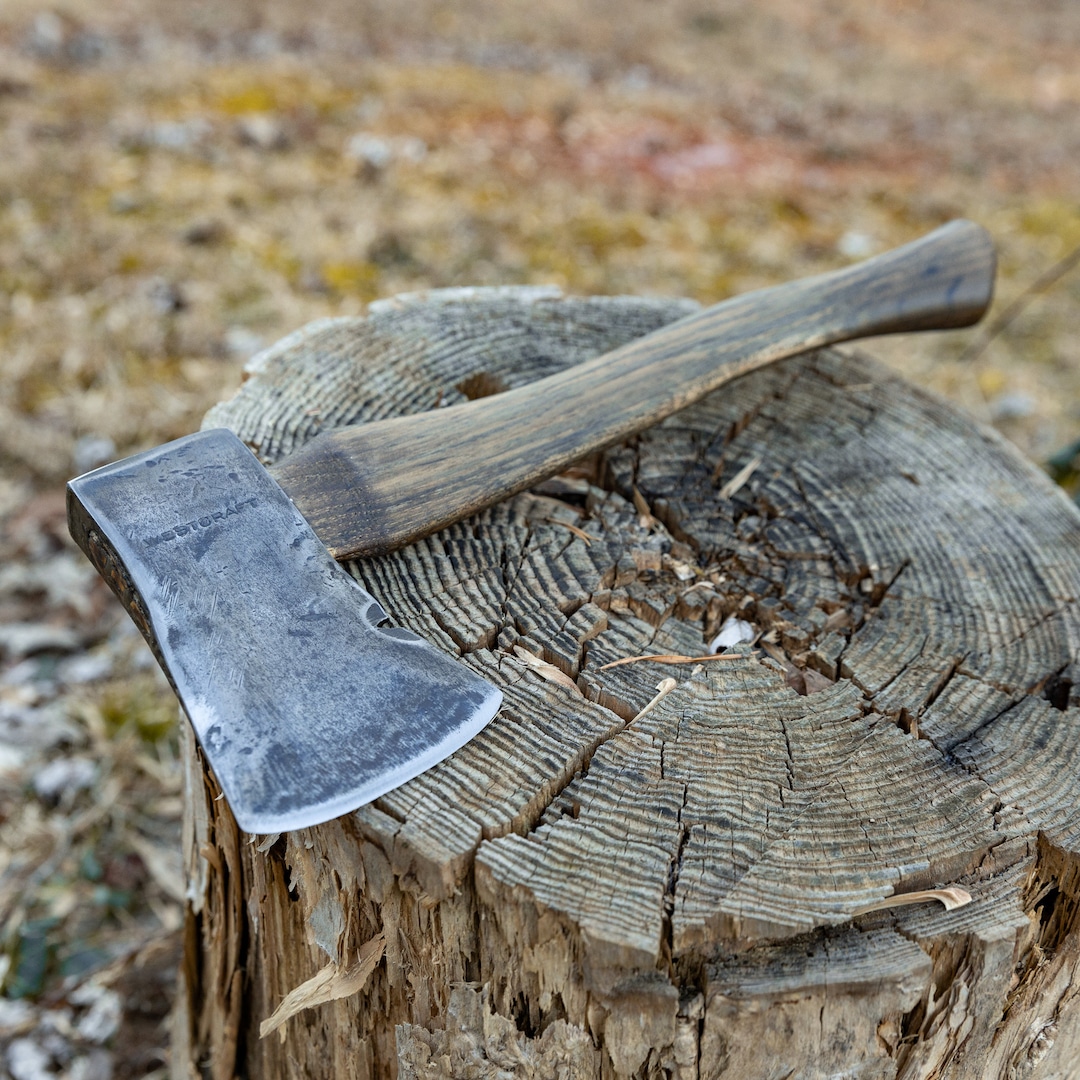 Vintage Restored West Craft Hatchet on NOS Varnished Handle - Etsy