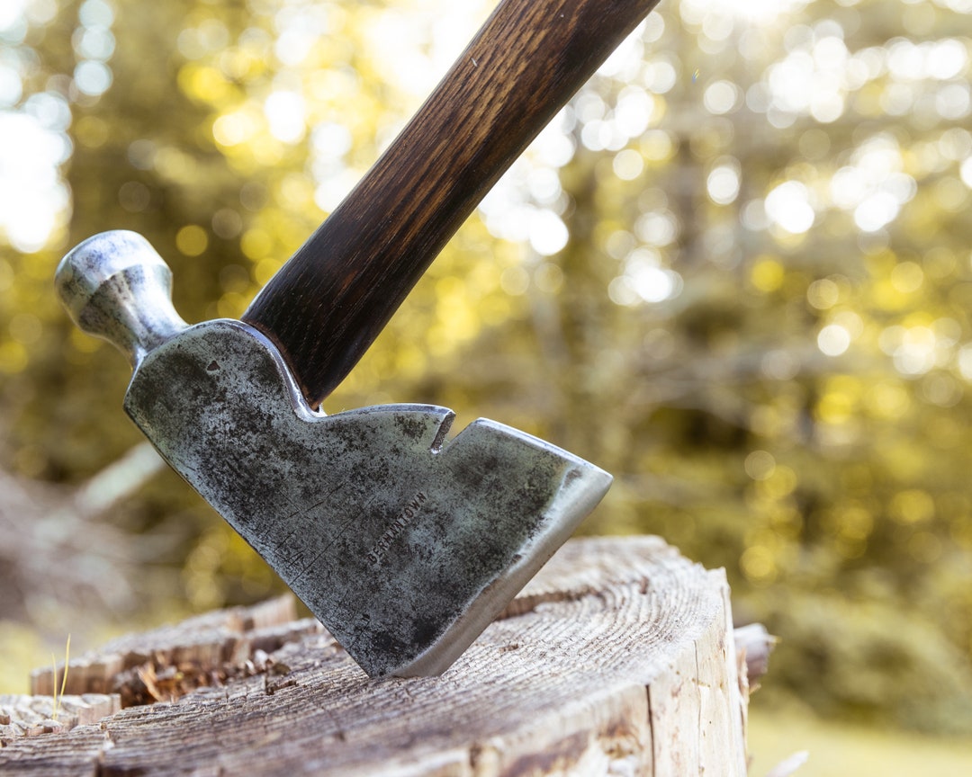 Vintage Germantown Hatchet Hammer With Nail Pull on NOS Handle - Etsy