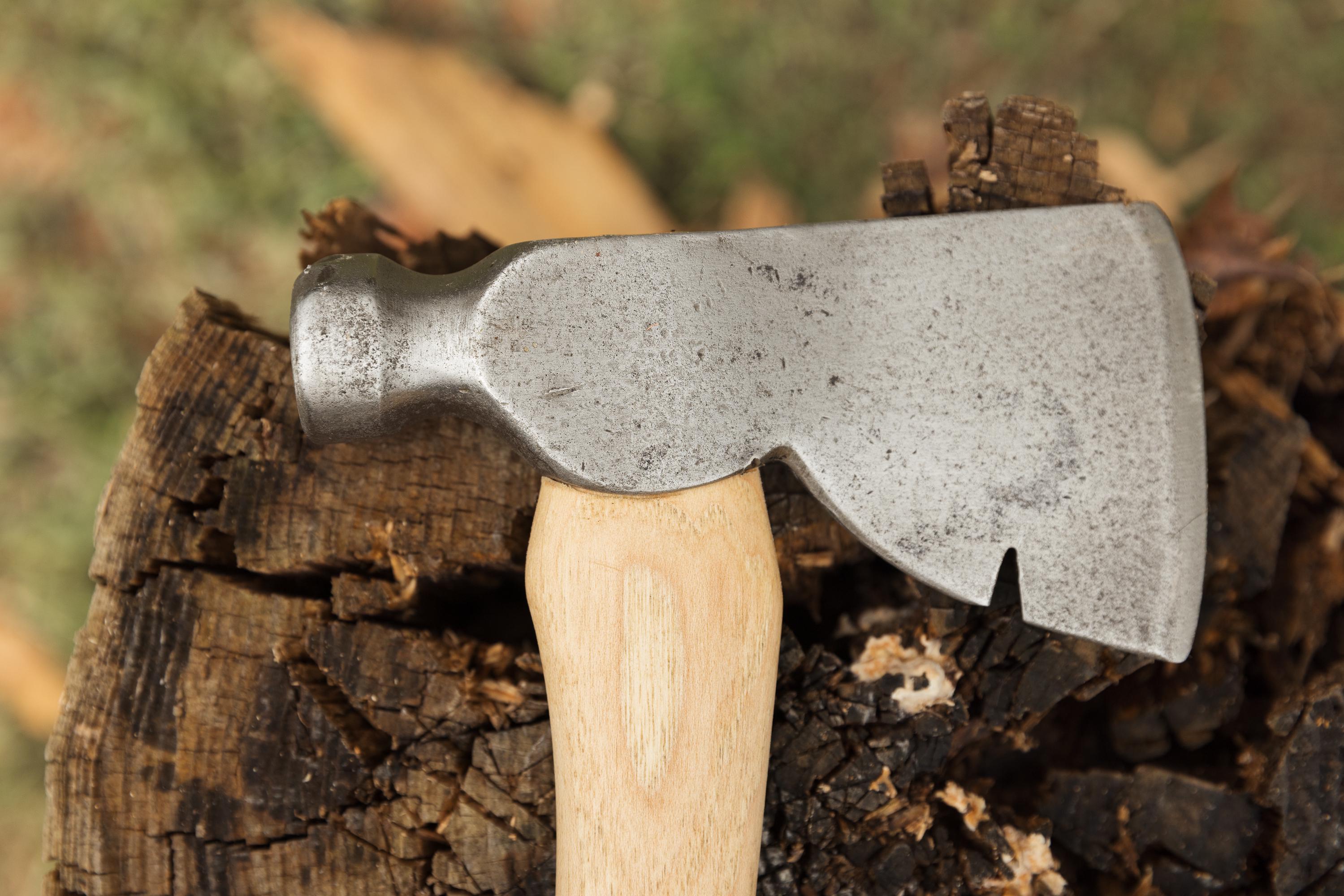 Restored Vintage Griffith Master Builder USA Carpenter Half Hatchet ...