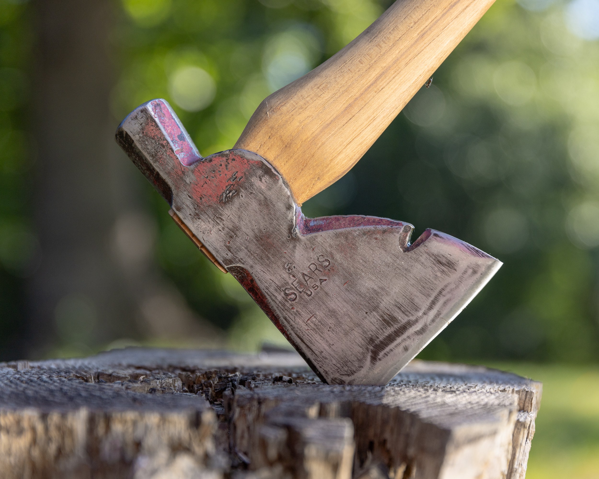 Vintage Sears USA Carpenter Half Hatchet Blade Restored on American ...