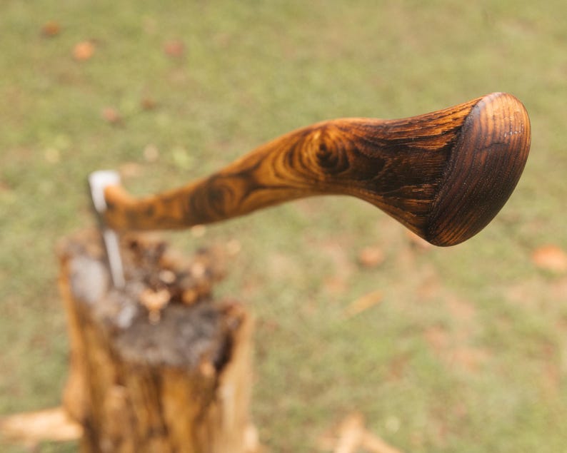 Restored Vintage True Temper Flint Edge Kelly Works Axe on Charred NOS ...