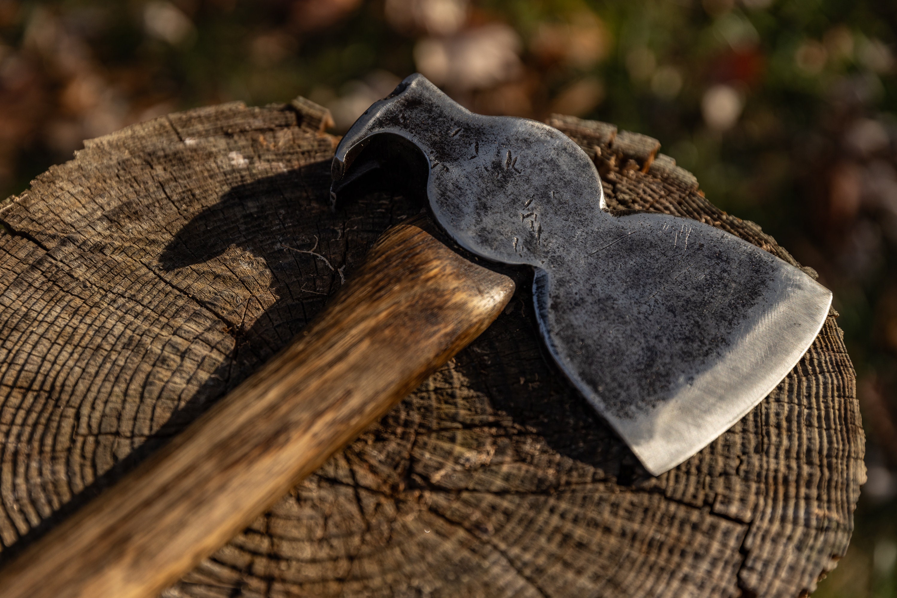 Vintage Santa Fe Hewing Hatchet With Nail Pull on American Made Charred ...