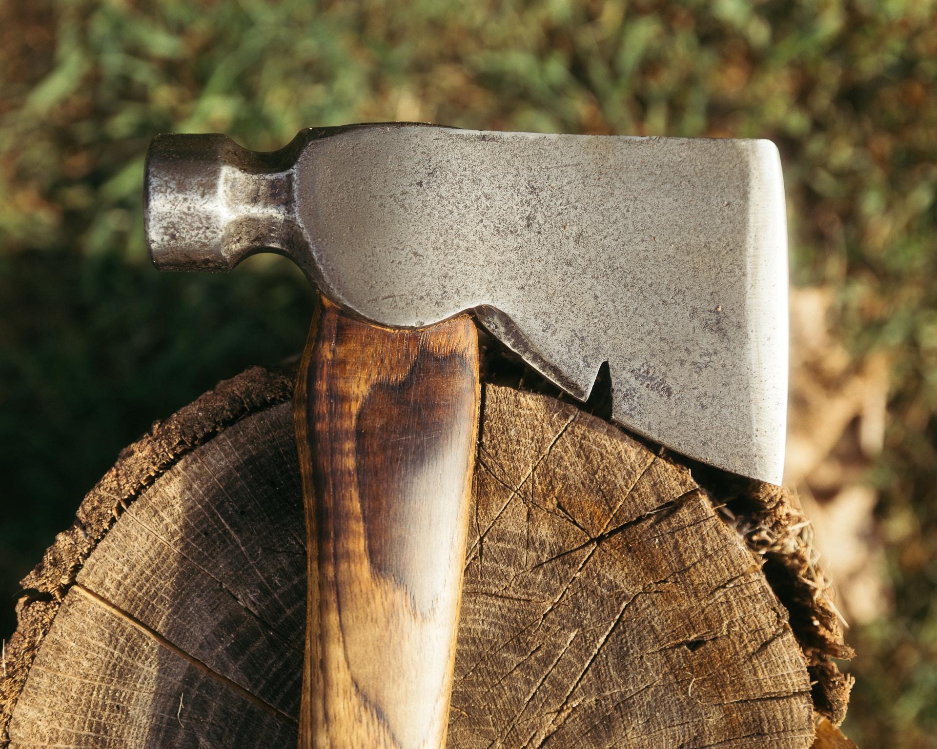 Vintage Anniversary Half Hatchet Restored With American Made Charred ...