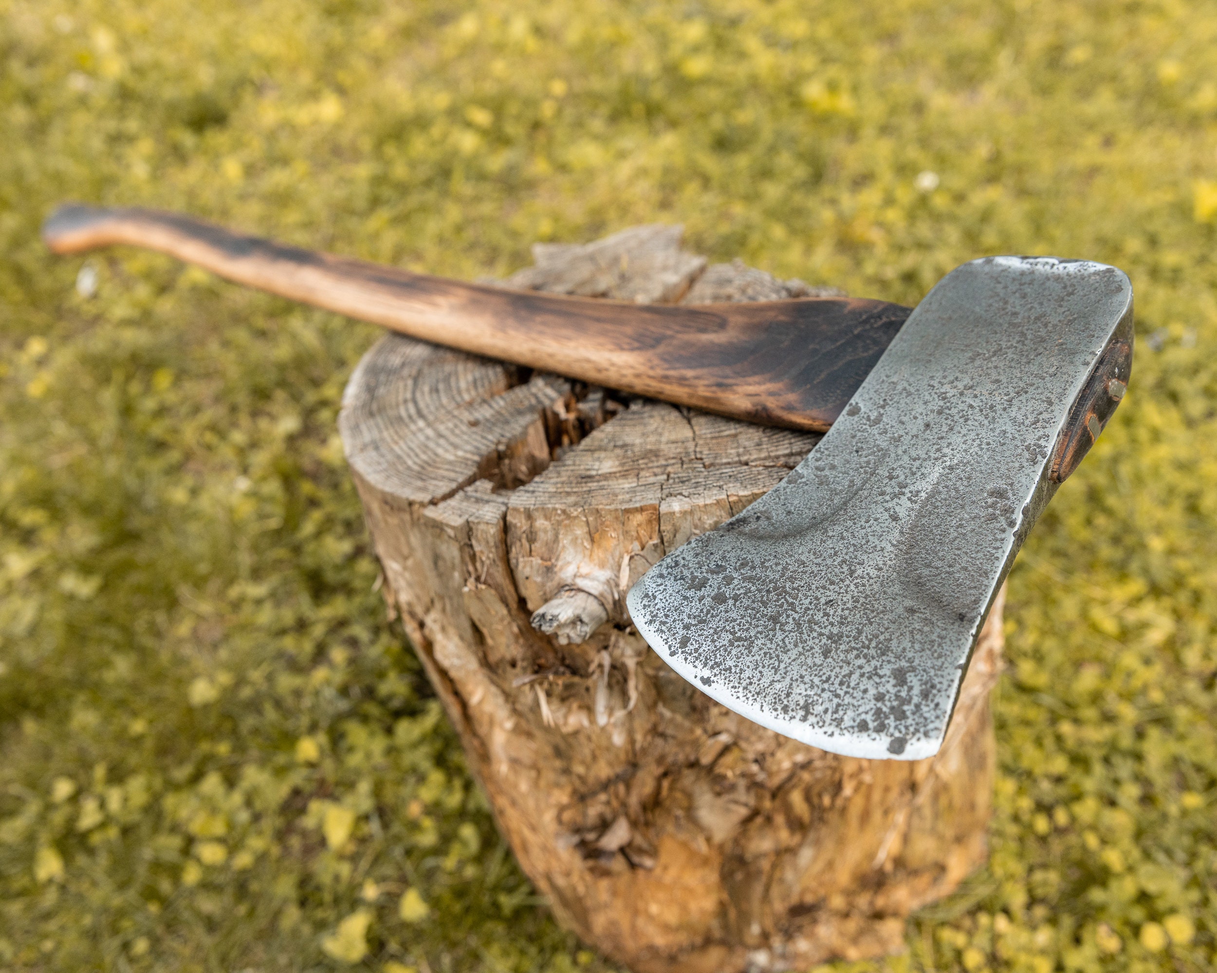 Genuine Norlund Restored Vintage Axe on American Made Charred Handle - Etsy