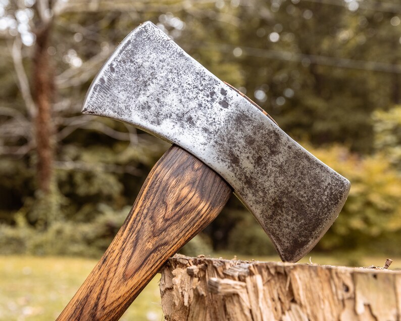 Vintage Collins Double Bit Axe Restored on Varnished NOS Handle - Etsy