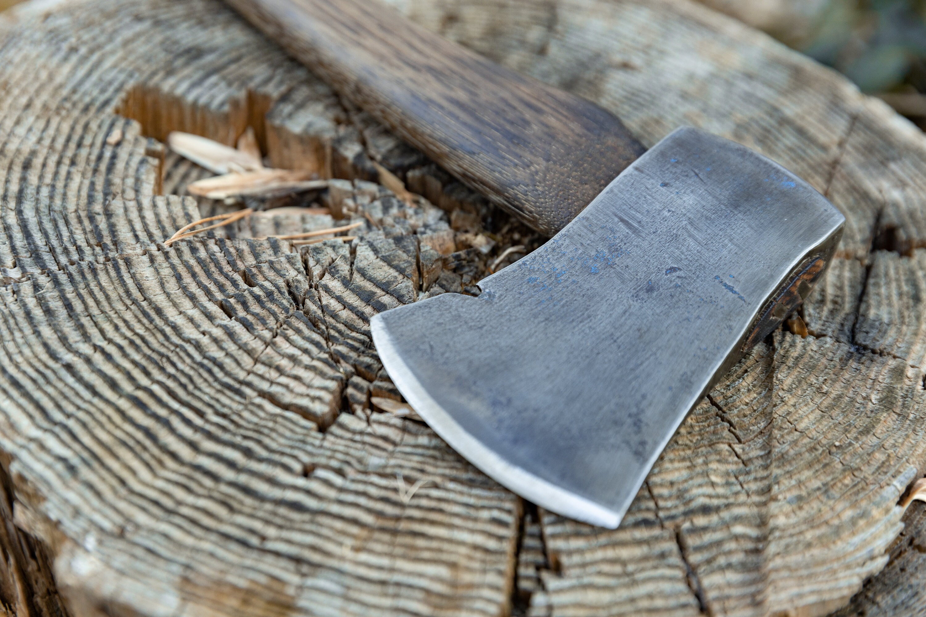 Vintage Restored P Marking Nail Pull Hatchet on Charred NOS Handle - Etsy