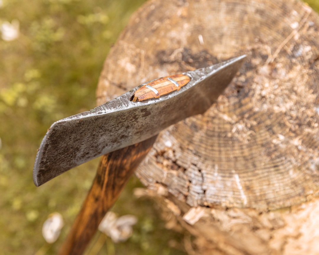 Vintage Collins Double Bit Axe Restored on Varnished NOS Handle - Etsy