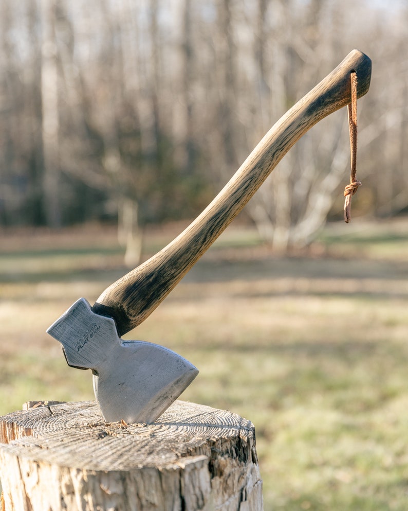 Restored Vintage True Temper Flint Edge Hewing Axe on American Made ...