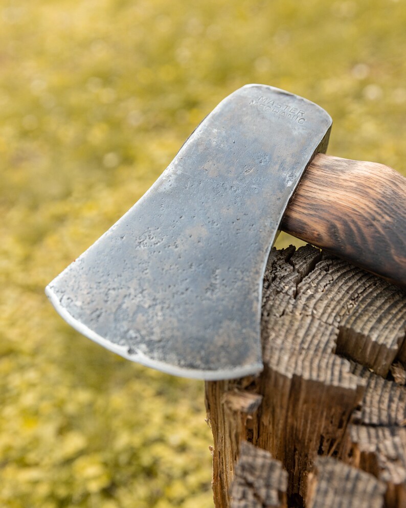 Master Mechanic Restored Vintage Axe on American Made Charred Handle - Etsy