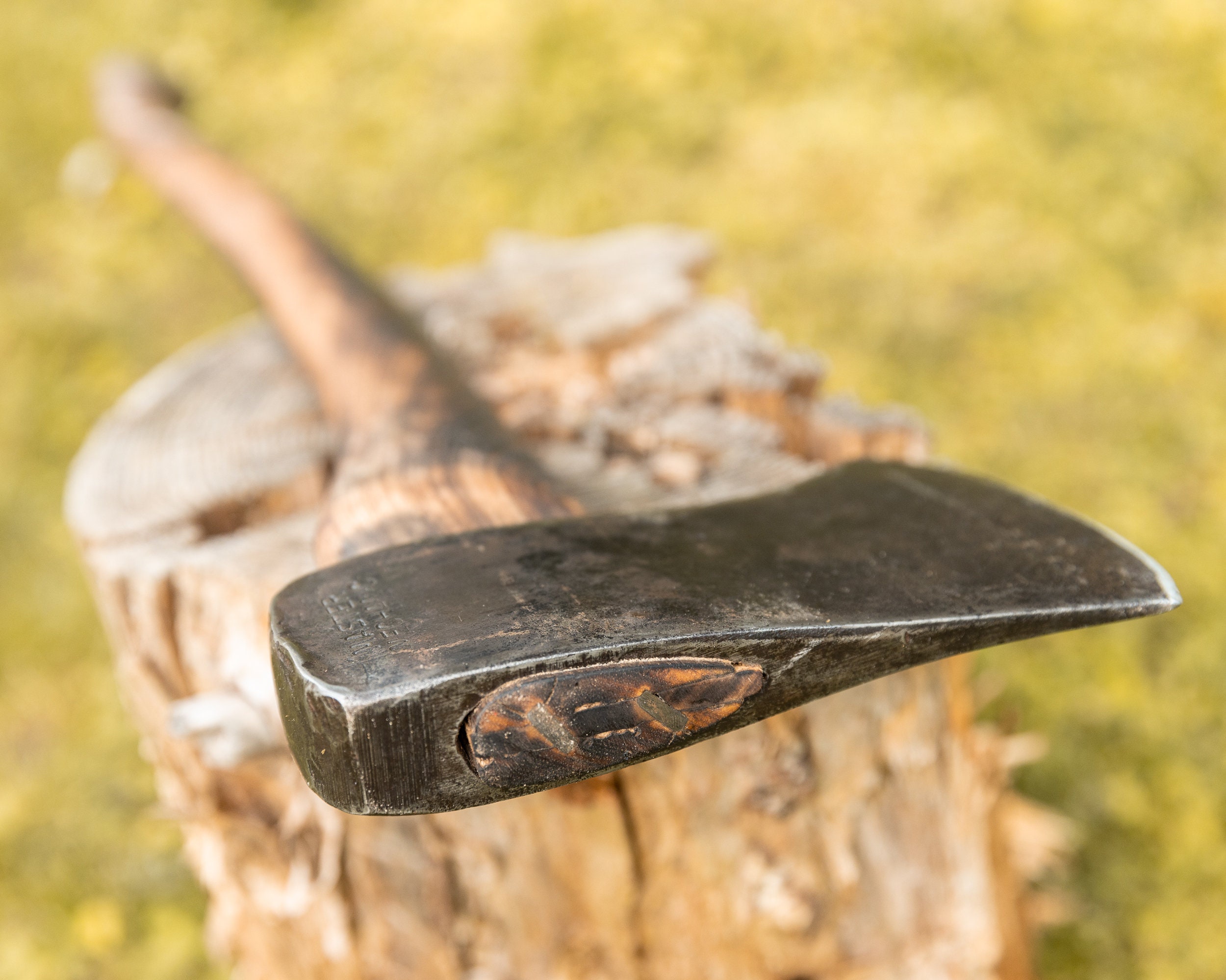 Master Mechanic Restored Vintage Axe on American Made Charred Handle - Etsy