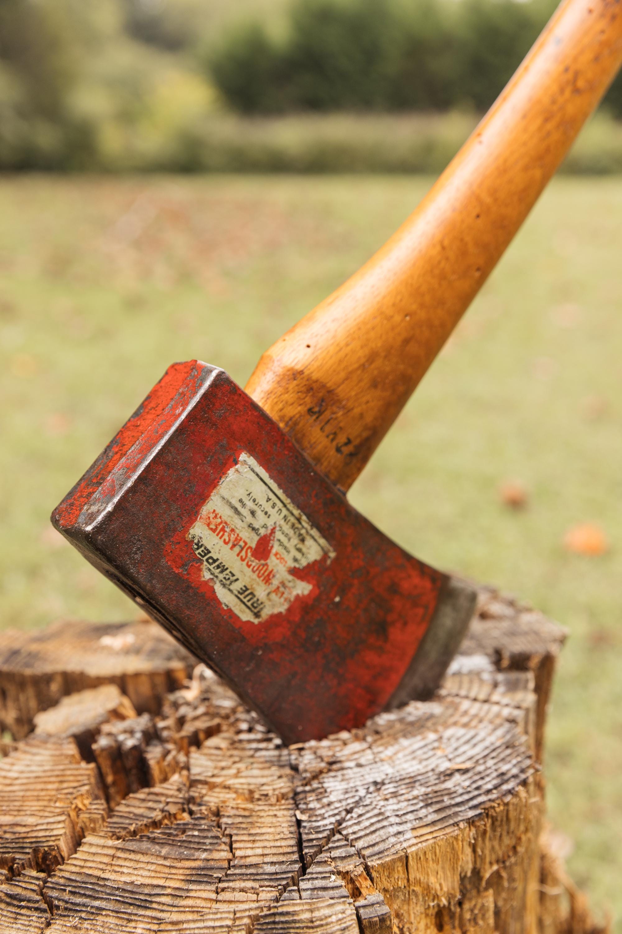 Restored Vintage True Temper Wood Slasher Boys Axe on Original Handle ...
