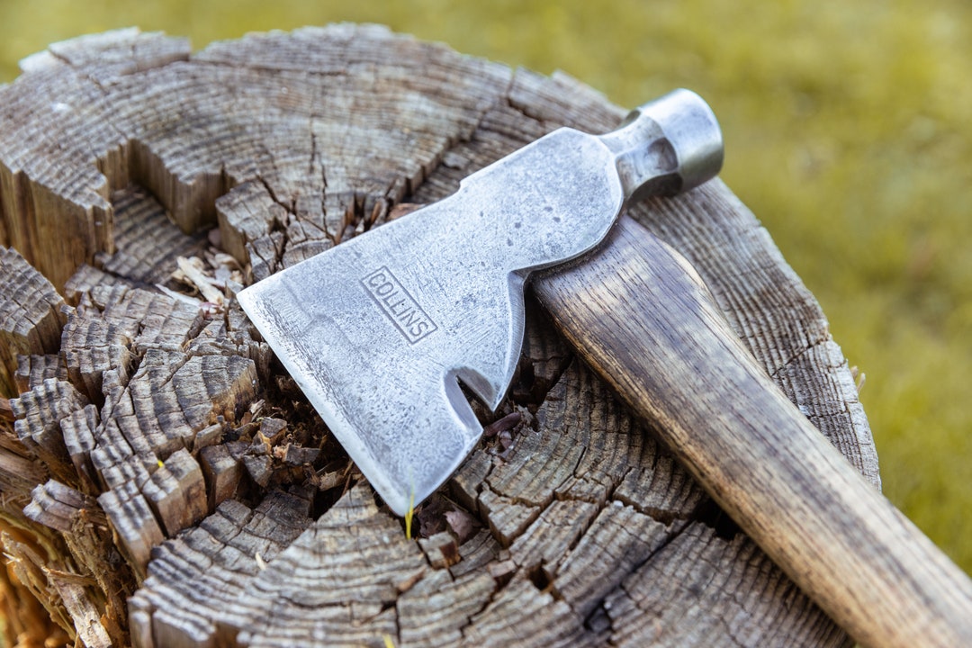 Vintage Collins Hatchet Hammer With Nail Pull on NOS Handle - Etsy