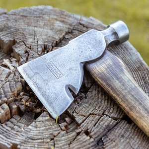 Vintage Collins Hatchet Hammer With Nail Pull on NOS Handle - Etsy
