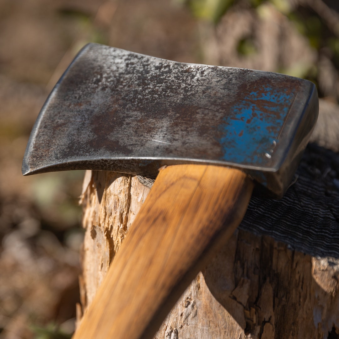 Vintage Collin 3-1/2 Lb Single Bit Axe Restored on Varnished NOS Handle ...
