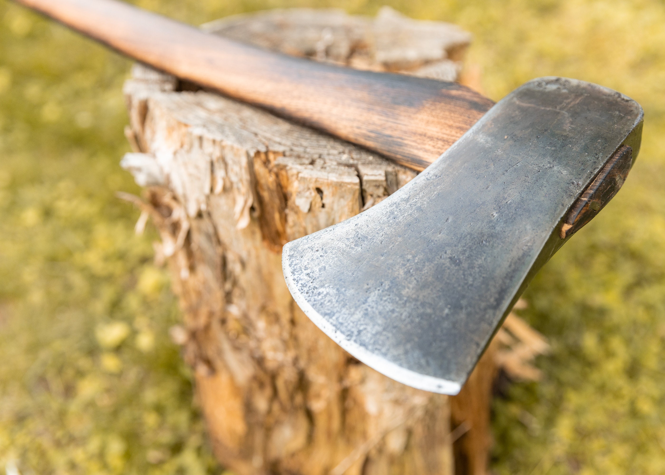 Master Mechanic Restored Vintage Axe on American Made Charred Handle - Etsy