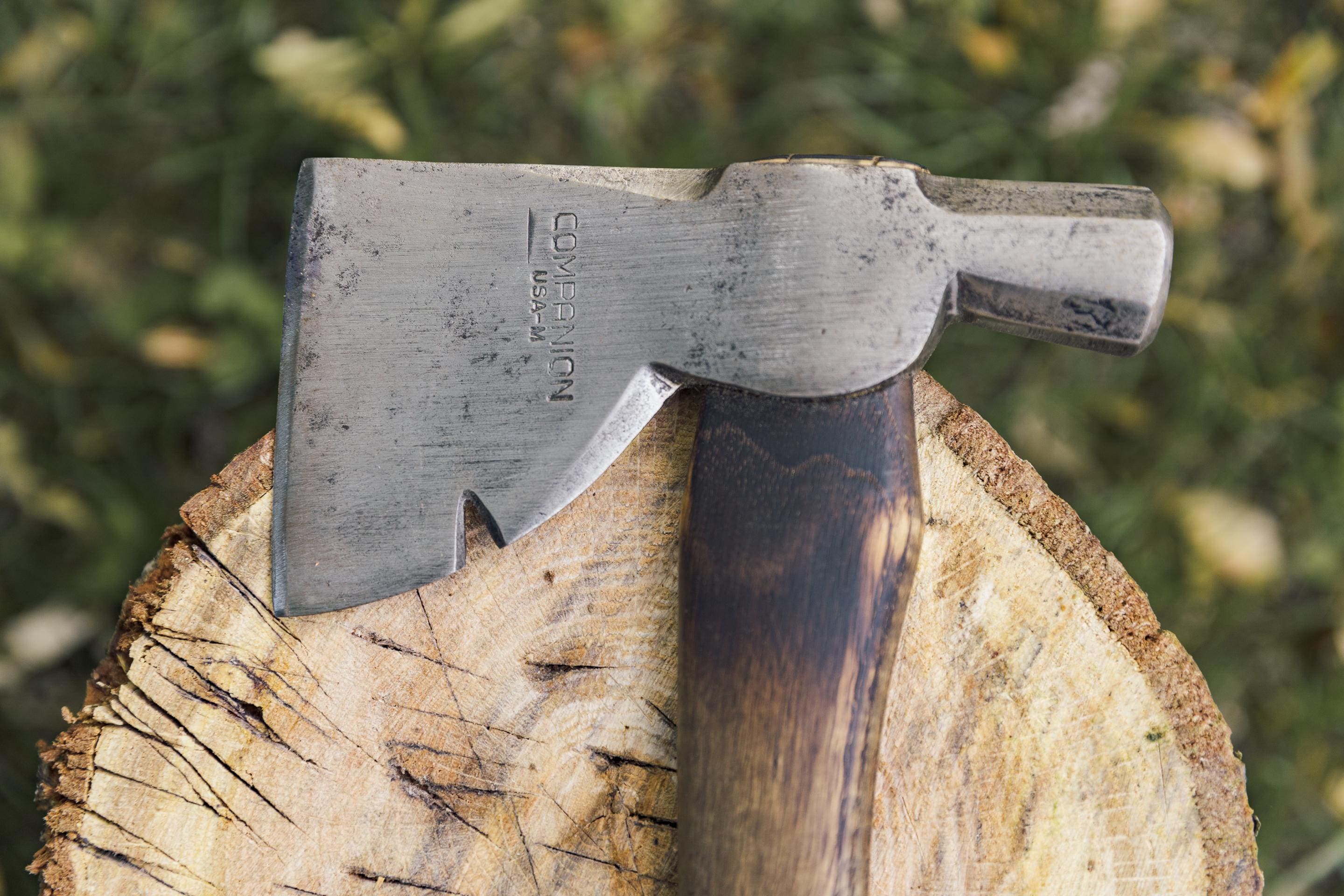 Restored Vintage Companion Half Hatchet on American-made NOS Charred ...