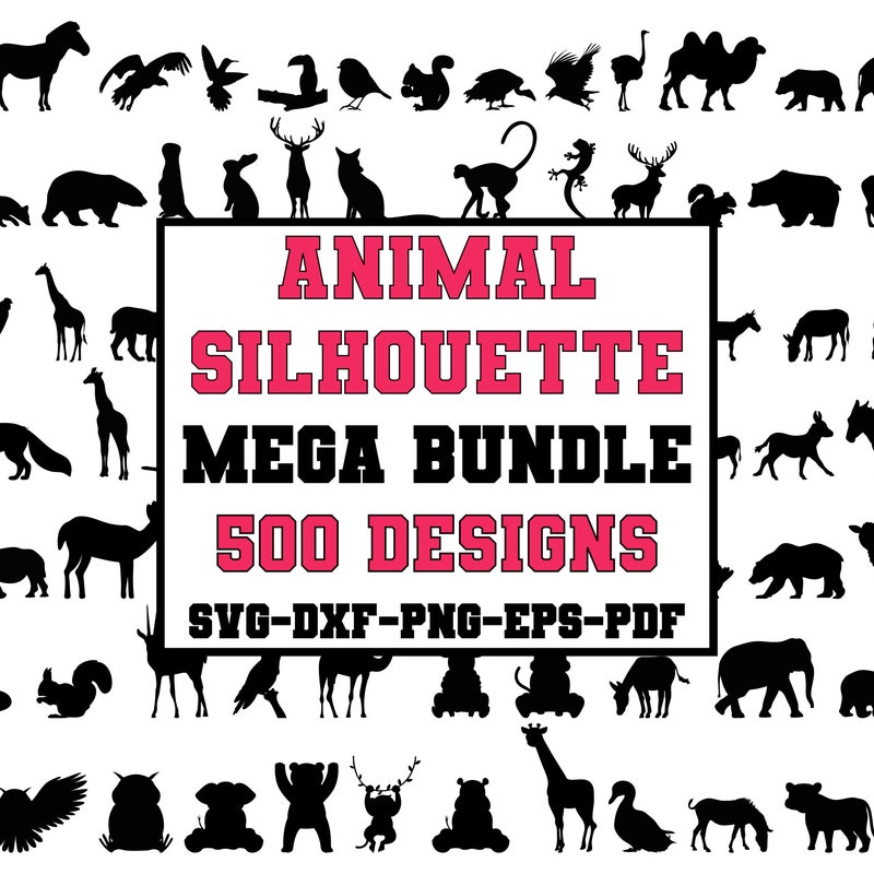 Cnc Animal Silhouette - Etsy