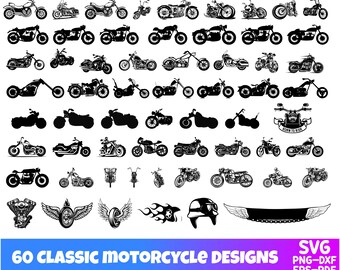 High Quality Motorcycle SVG Bundle, Motor Bike Svg, Chopper Svg ...