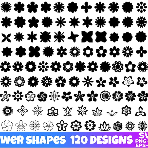 Large Paper Flower Svg - Etsy