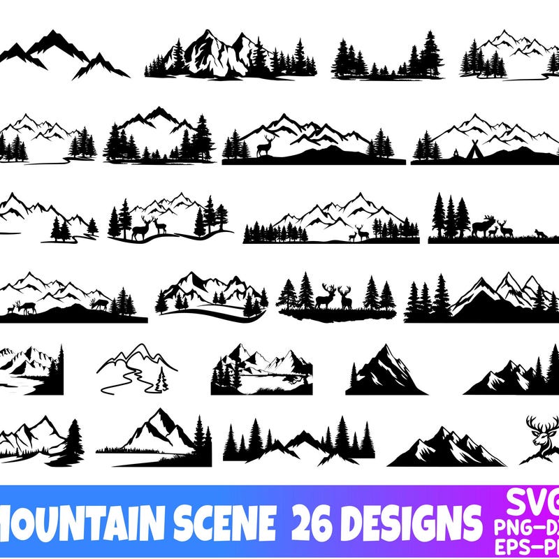 Plasma Dxf Tree Scene - Etsy