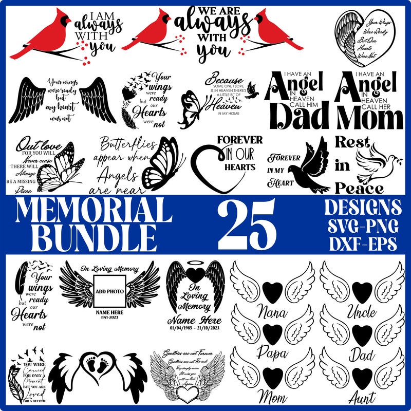 In Loving Memory Svg - Etsy