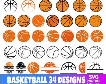 Basketball SVG Bundle, Basketball Monogram Svg, Basketball Name Svg ...