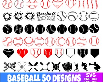 BASEBALL SVG Bundle, BASEBALL Svg Cut Files for Cricut, Baseball ...