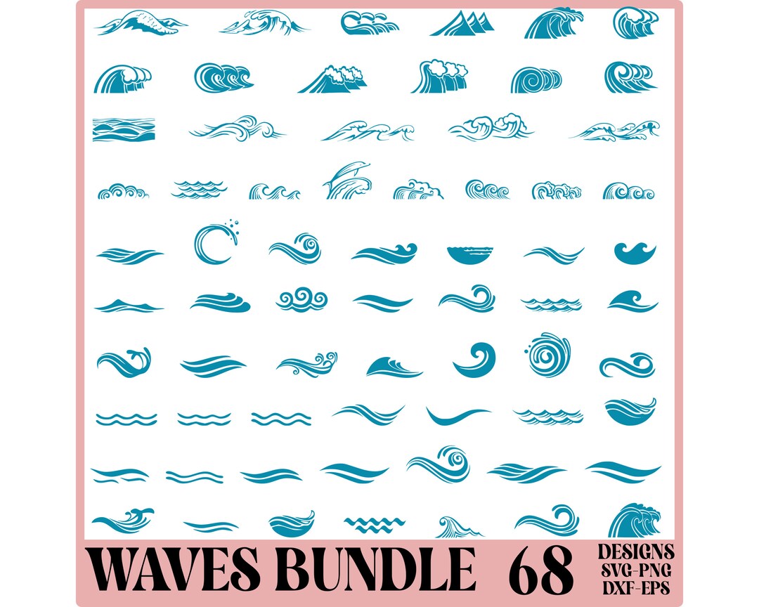 Ocean Border Svg, Ocean Themed Border Svg, Ocean Life Svg, Nautical Svg ...