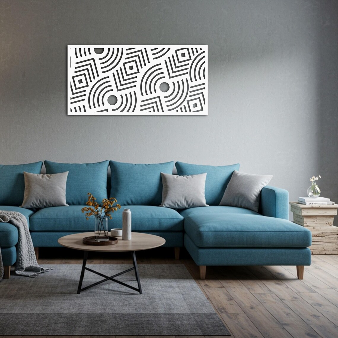 Geometric Laser Cut Panels Svg, Wood Panel Wall Art, Panel Collection ...