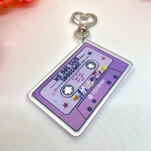 Cassette Tape Music Acrylic Charms | Inspired by MLP - Etsy
