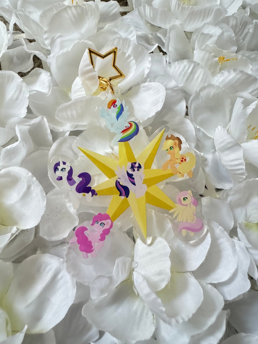 Mane 6 Keychain - Etsy