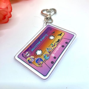 Cassette Tape Music Acrylic Charms | Inspired by MLP - Etsy
