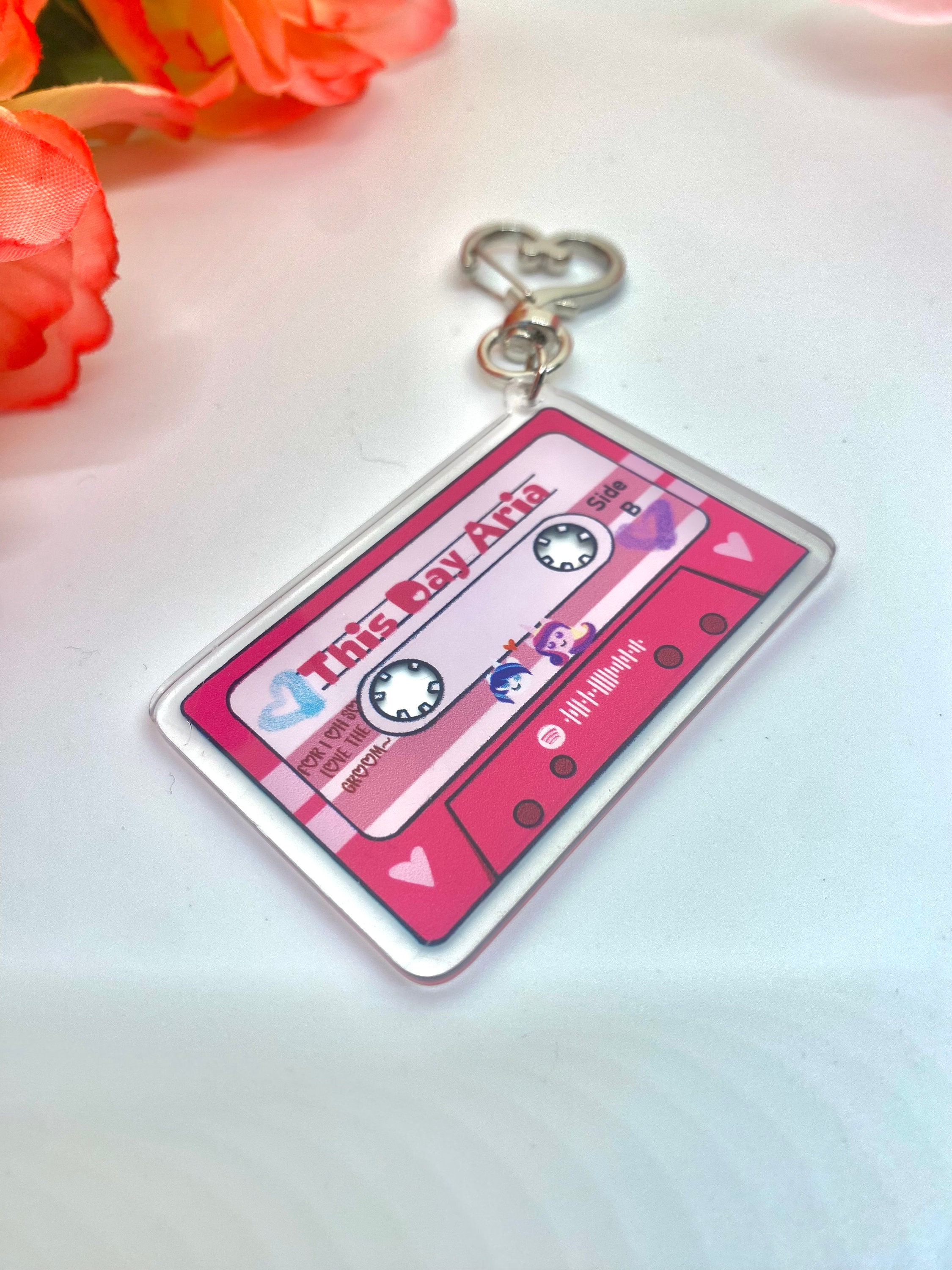 Cassette Tape Music Acrylic Charms | Inspired by MLP - Etsy