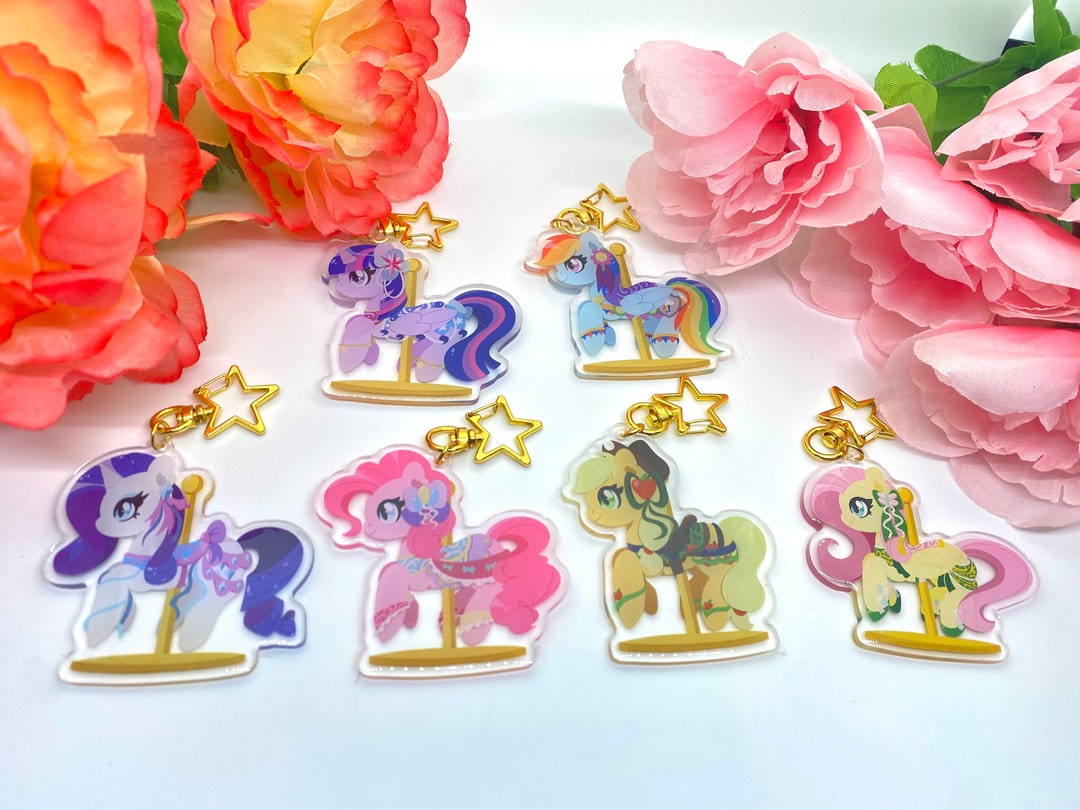 MLP Carousel Inspired Acrylic Charms - Etsy