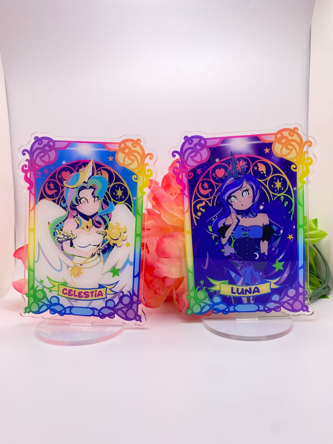 MLP Inspired Princess Acrylic Stands - Etsy UK