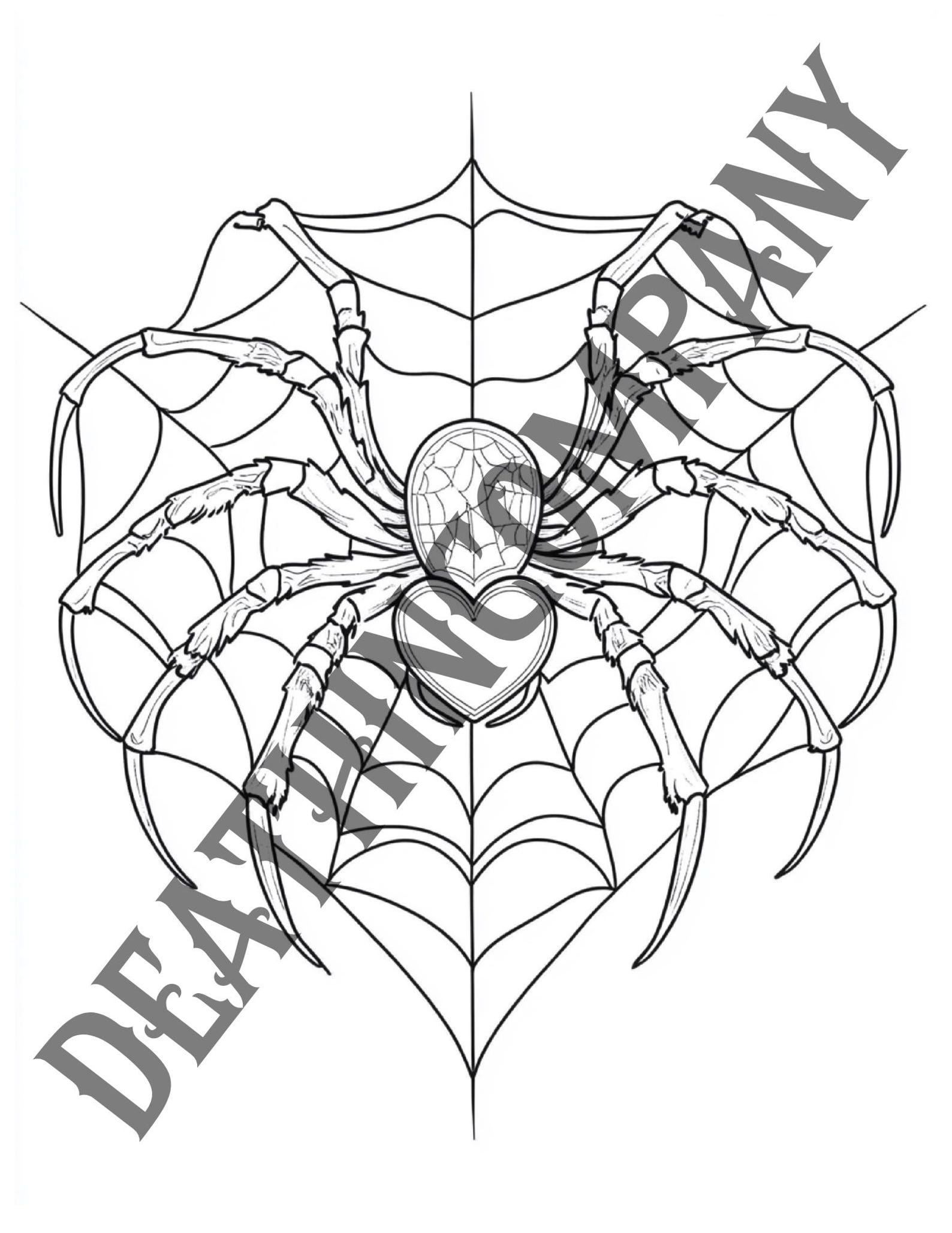 200 Creepy Cute Valentine's Day Coloring Pages – Spooky & Adorable ...