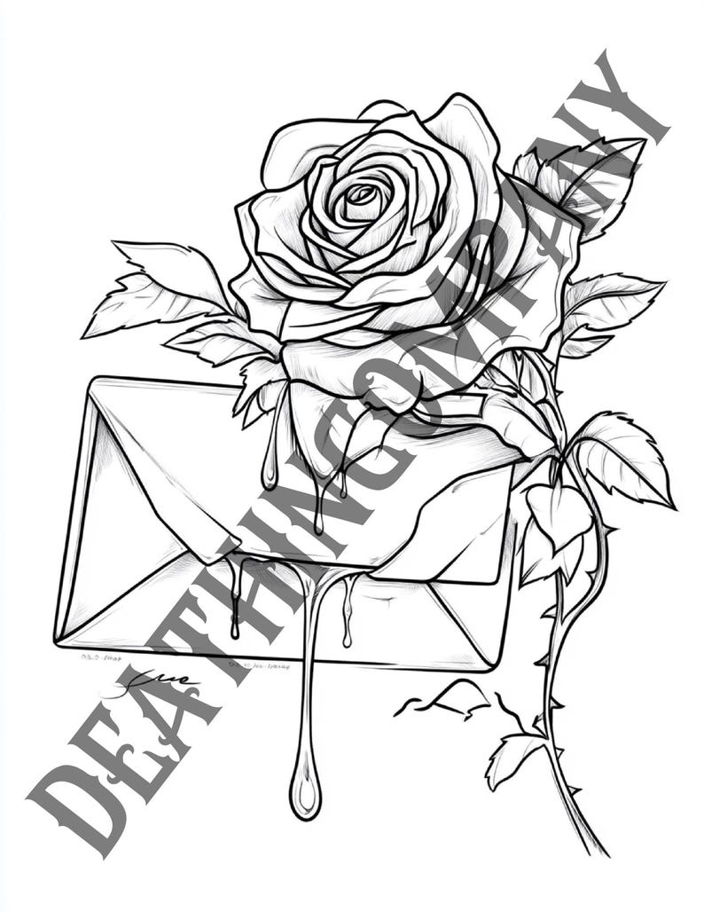 200 Creepy Cute Valentine's Day Coloring Pages – Spooky & Adorable ...