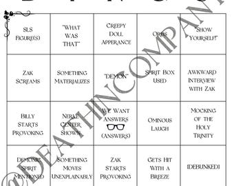 51 Sam and Colby Bingo Cards – Fun and Spooky Game for Fans – Perfect ...