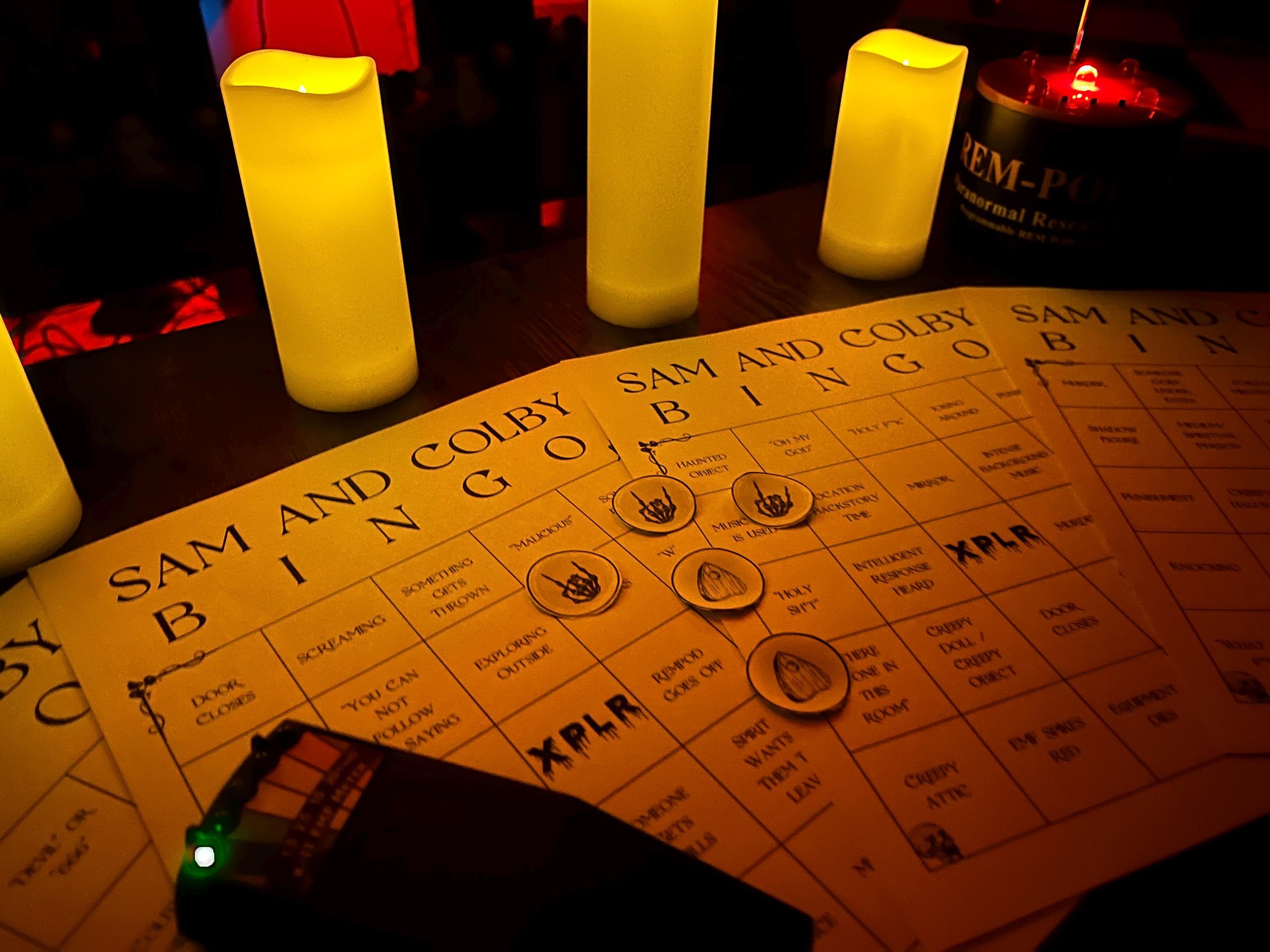 51 Bingo Cards for Sam and Colby Haunted Investigations - Etsy