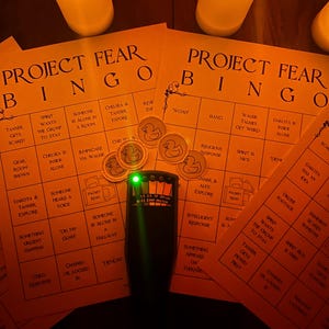 51 Project Fear/destination Fear Bingo Cards Fun and Spooky Game for ...