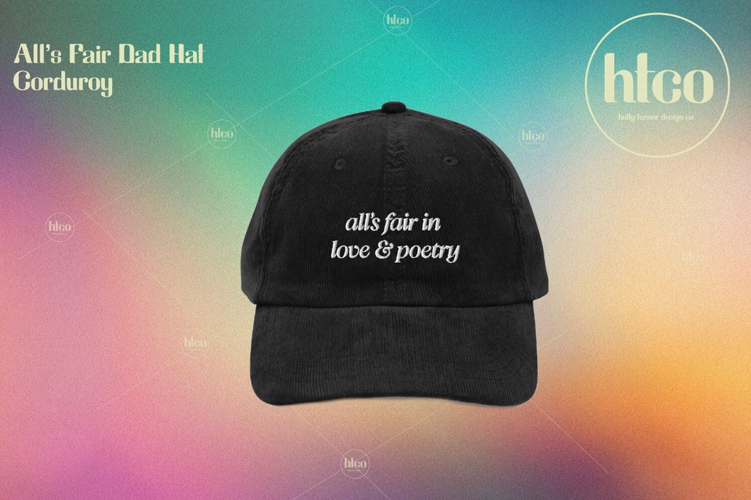 Love & Poetry Taylor Dad Hat Swift Tortured Poets Cap Department New ...