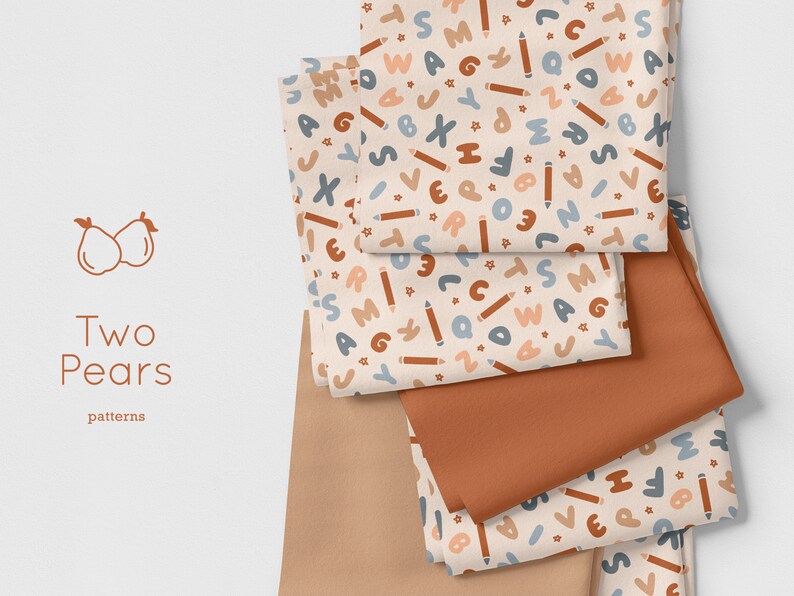 Retro Alphabet Pattern, Crayon Alphabet Letters Digital File, Pink ...